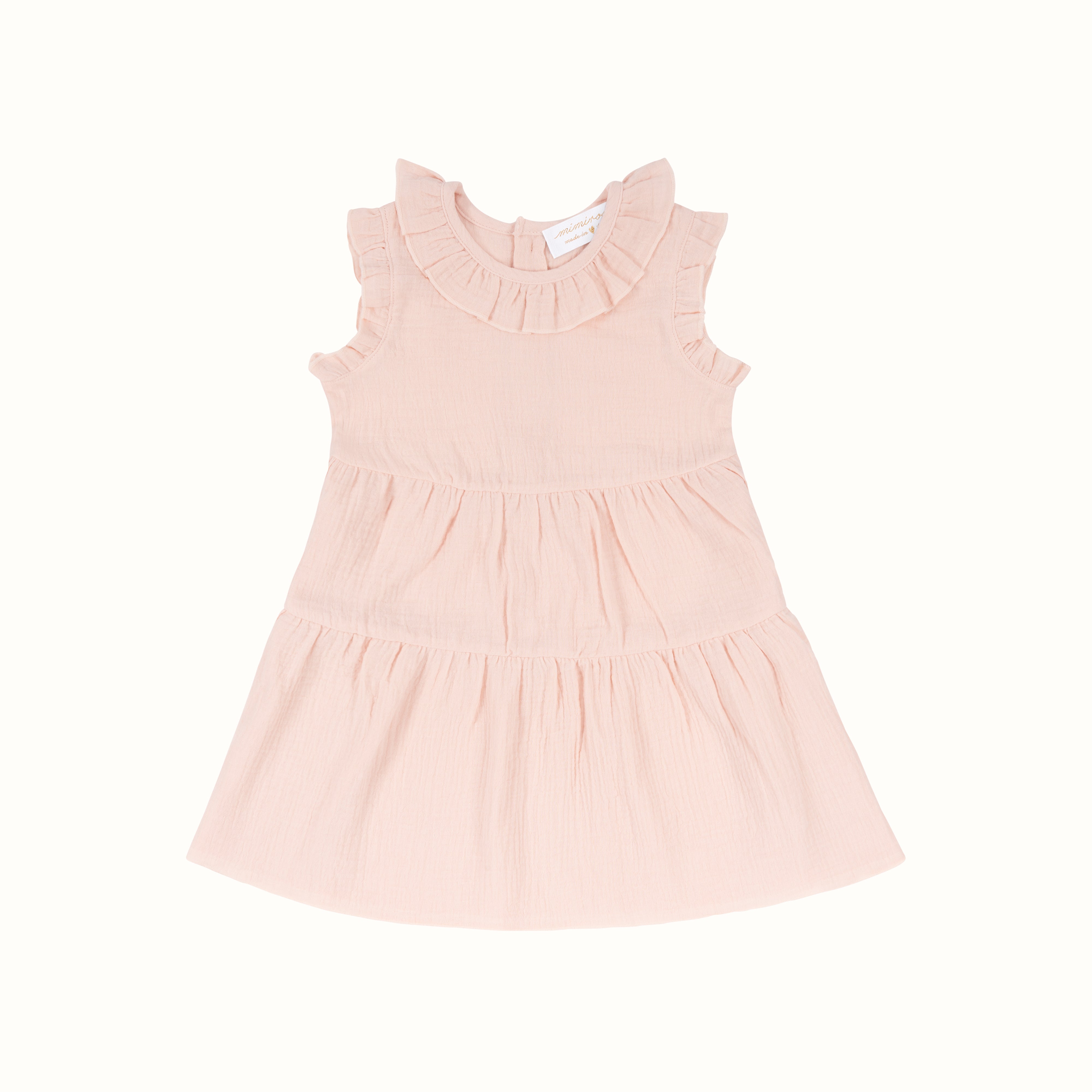 MUSLIN DRESS PINK SAND – Mimirose Stockholm